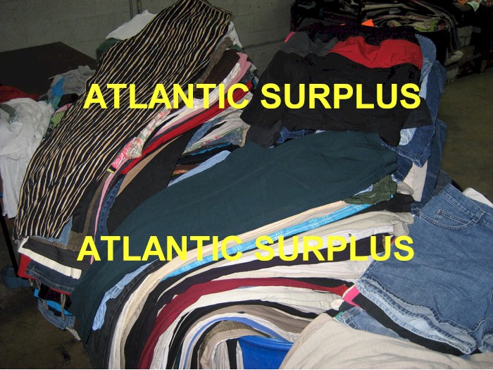 Used clothing baled special winter mix